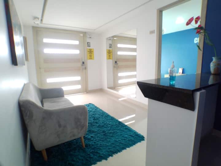 Mediana Habitación Baño Privado Wifi Coworking - Barranquilla