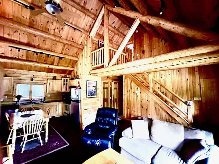 Adirondack Log Home Romantic Clean - Carousel, Redford