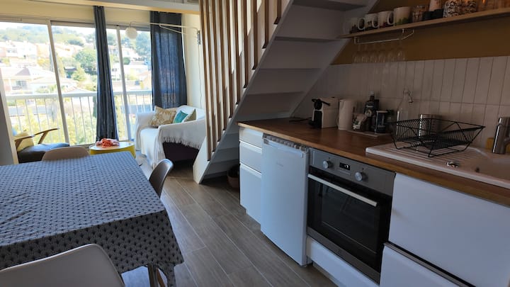 L'ibis Duplex 100 M Plage, Rénové Climatisé - Saint-Mandrier-sur-Mer