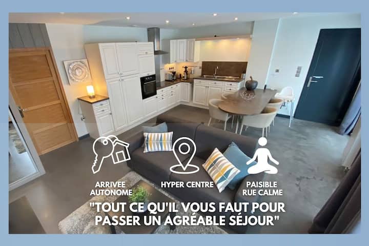 Le Paisible, Calme, Central, 5 Min De La Plage Wmx - Wimereux