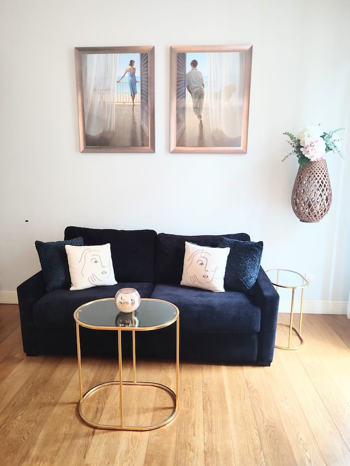 Centre Ville, Chic Studio 2-4, Balcon, Ac - Nice Côte d'Azur Airport (NCE)