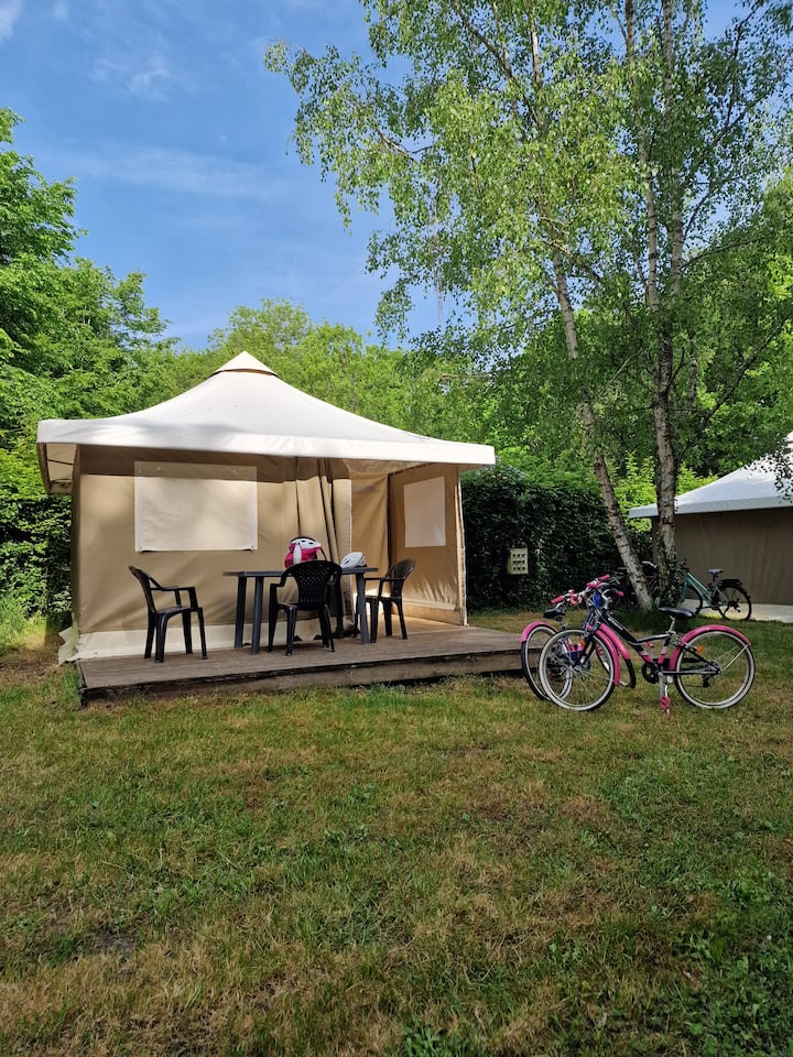 Bungalow Toilé Vintage Canal De Nantes à Brest - Blain