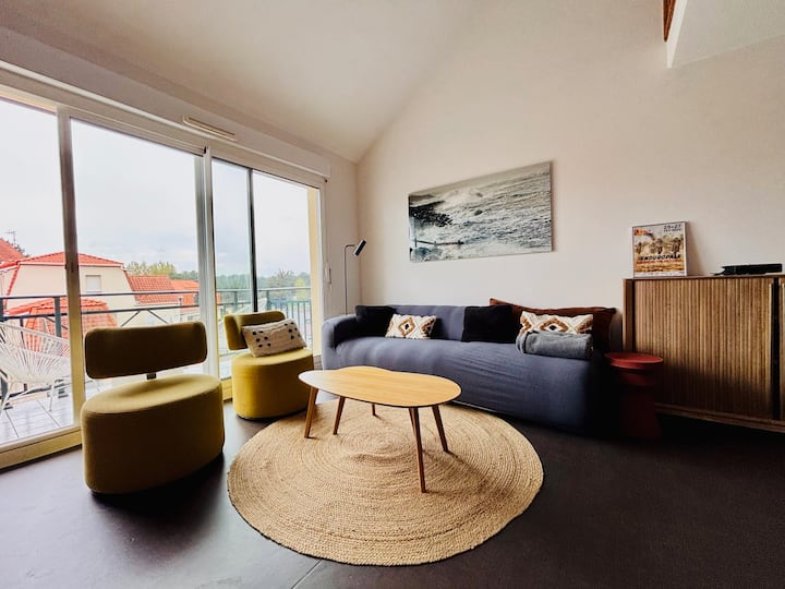 Duplex En Plein Centre, Proche Mer, Tout à Pieds ! - Sainte-Cécile Plage