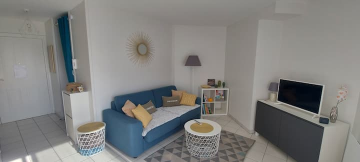 Port Guillaume : Studio Cabine Orienté Plein Sud - Dives-sur-Mer