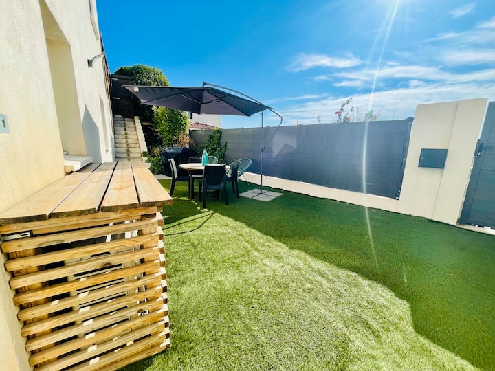 Appartement Rez-de-jardin - Saint-Cyr-sur-Mer