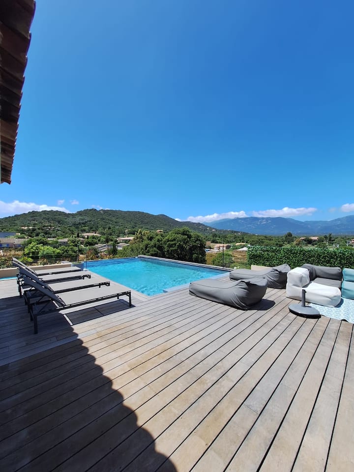 Villa D'architecte "Porra" Magnifique Vue Montagne - Porto-Vecchio