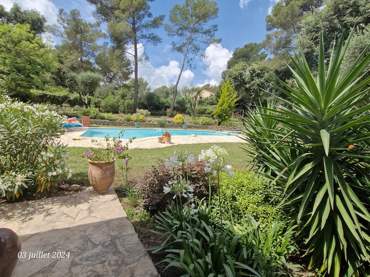 La Tourrettane, Maison De Charme Avec Piscine - Tourrettes-sur-Loup
