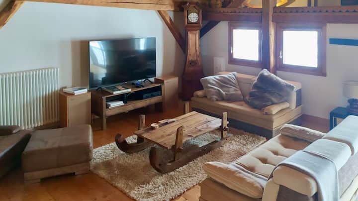 Chalet Savoyard Authentique Rénové – Les Saisies - Albertville