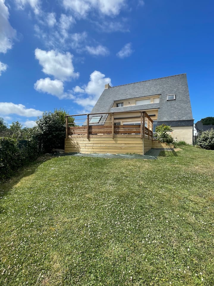 Haus Mit Meerblick - Großer Strand Von Aber 1,5 Km Entfernt - Telgruc-sur-Mer