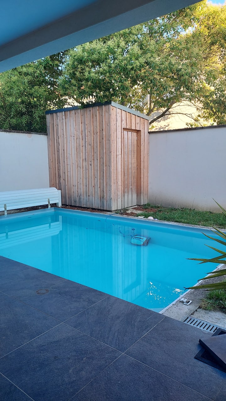 Agréable Maison De Ville Avec Piscine - Toulouse