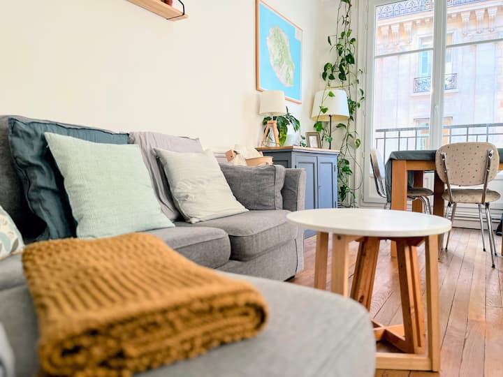 Le Confort Parisien à Deux - Paris 18ème - Rue Saint-Maur