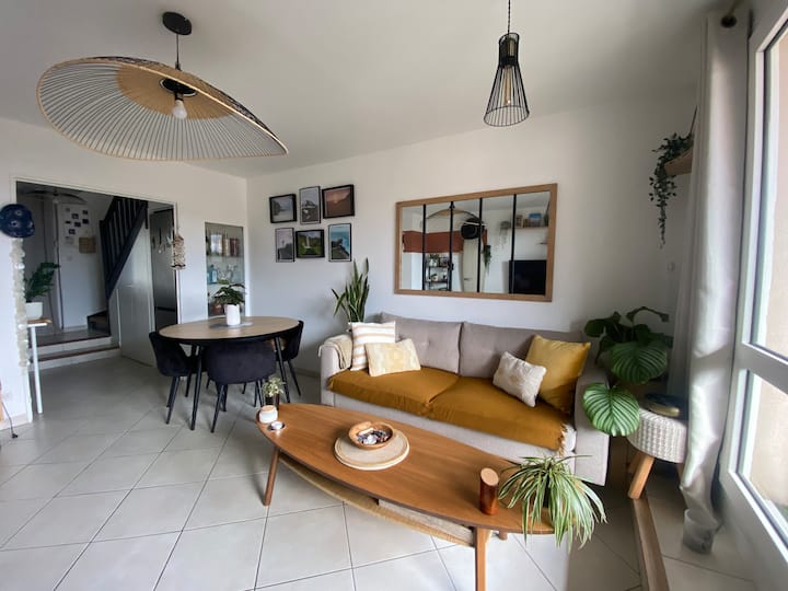 Charmant Duplex Spacieux Au Calme Avec Balcon - Brignais