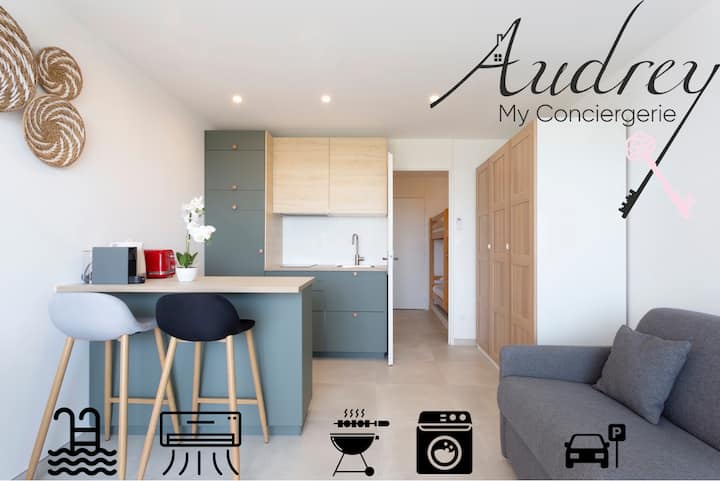 Magnifique Studio Avec Piscine Et Vue Sur La Mer - La Grande-Motte