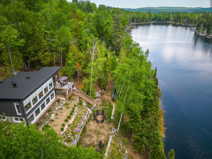 Grand-duc | Spa & Motoneige | Lac | Ski Montcalm - Saint-Hippolyte