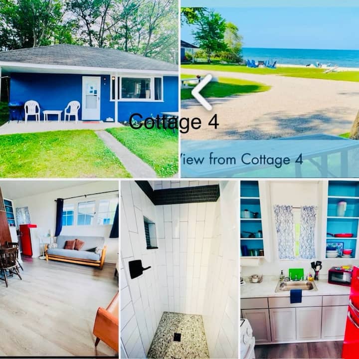 #4-1 Bedroom Cottage Beach View And Water View - Harrisville State Park, Harrisville