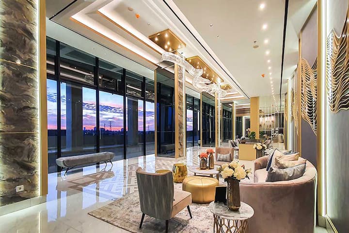 2 Floors Apartment With  4 Beds For 4 Persons - Surabaya