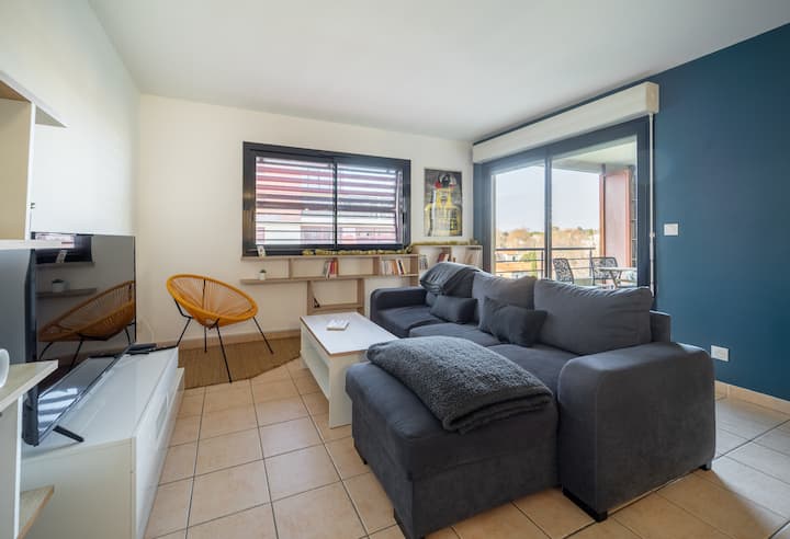 Le Dory  Grand Appart, Parking, Terrasse & Clim - Montpellier