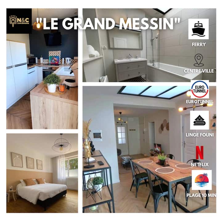 Le Grand Messin-calais Nord-cour-plage - Calais