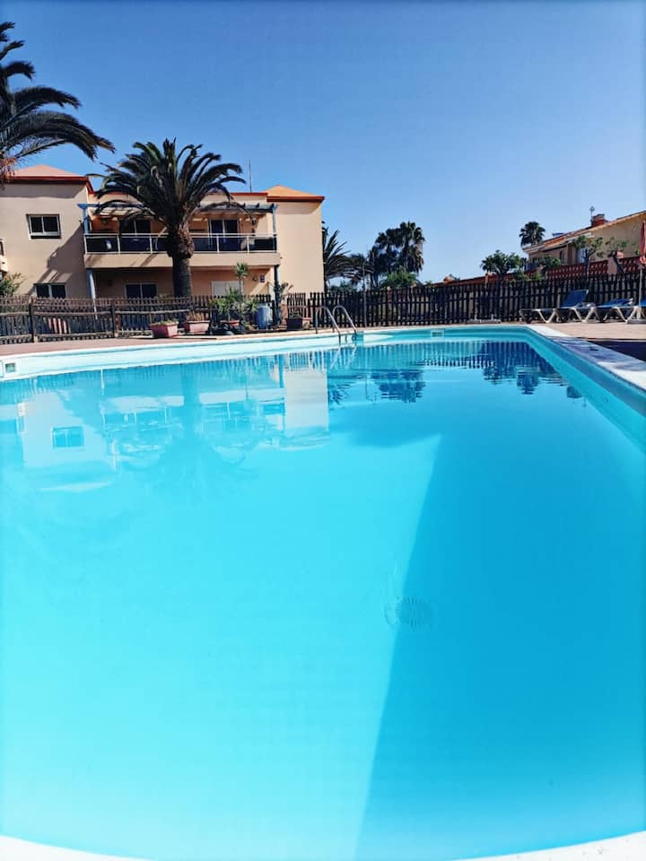 Quiet Rest,  Enjoy Pool, Sea, Surf And Downtown - Corralejo