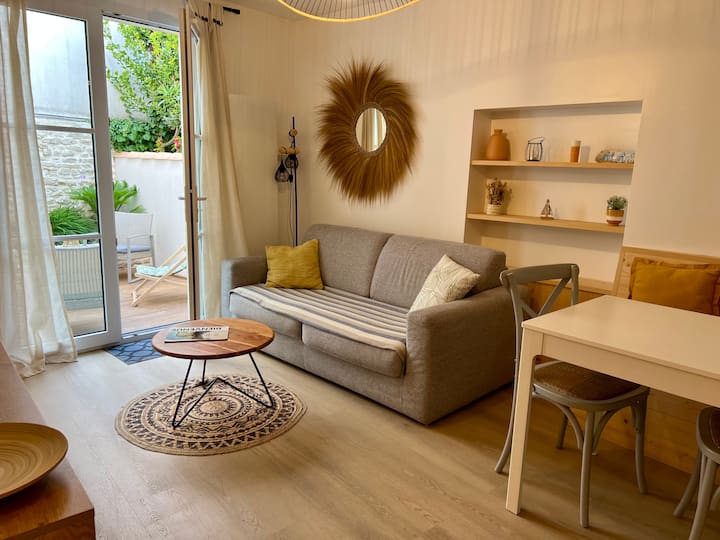 Studio Avec Terrasse Et Garage à 150 M Du Port - Île de Ré