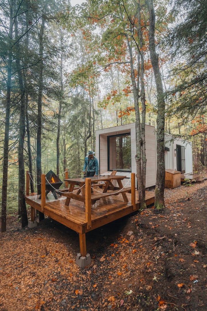 Habitation Design En Conteneur (Et Spa) - Charlevoix