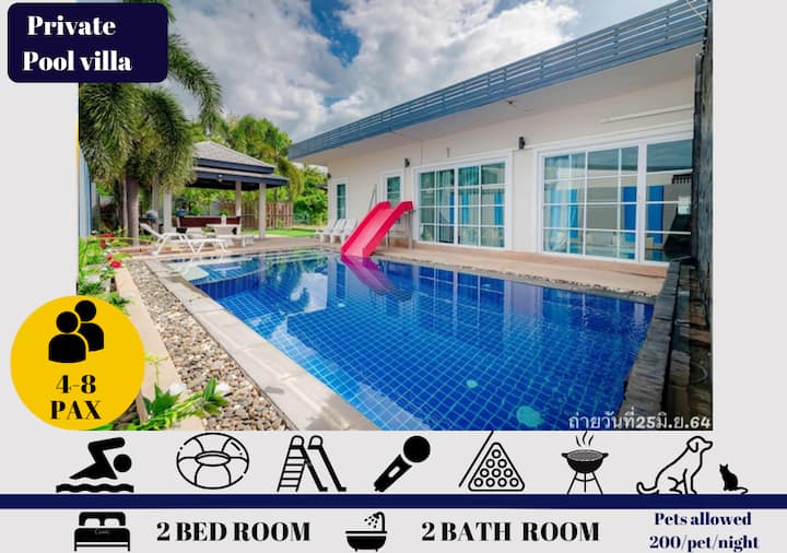 Apo Hua-hin Private Poolvilla From Beach 4km - Hua Hin