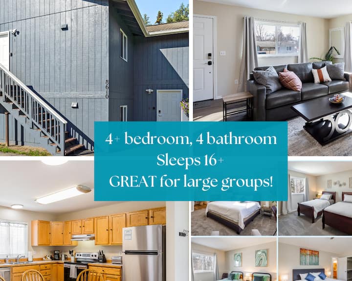 Huge Duplex, Arctic/dimond Area, Great For Groups - Anchorage