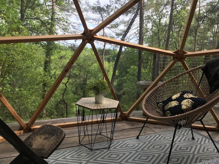 Do'dôme: Dôme Cosy Au Cœur De La Forêt - Montignac