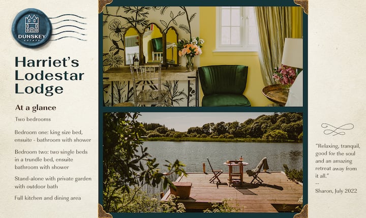 Harriet's Lodestar: Lochside Cabin In The Woods - Stranraer