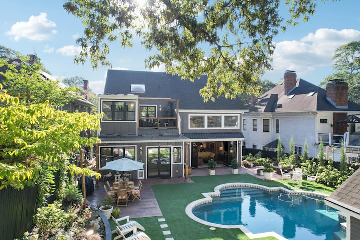Spacious Atlanta Mansion 7bed 5bath W Pool & Sauna - Atlanta