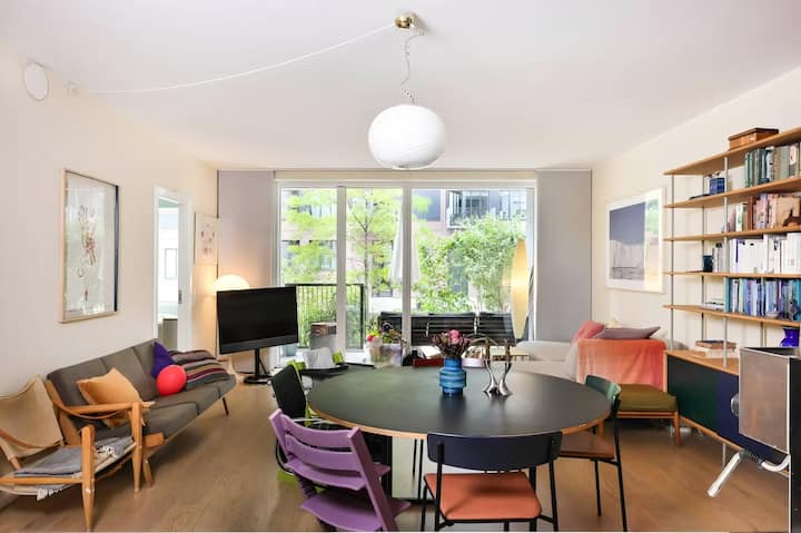 Large Family-friendly Apartment With A Garden - Kopenhagen