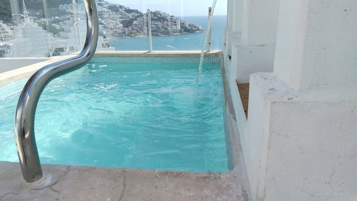 Hermoso Pent House En Armando's Le Club - Jacuzzi - 아카풀코