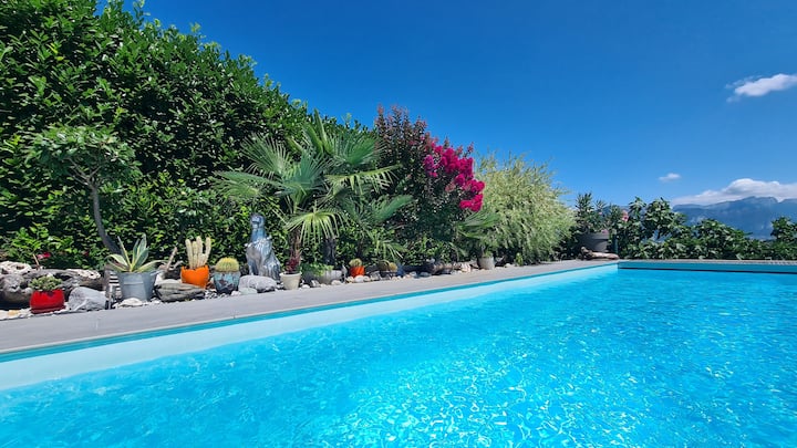 Annecy Poisy Studio /Piscine/terrasse/parking - Seynod