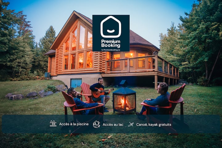 Bee | Spa Privé | Sauna | Piscine | À 3min Du Lac - Saint-Sauveur
