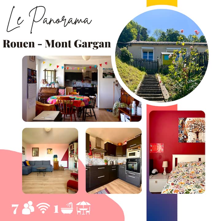 Le Panorama - Maison T3 - Terrasse - Parking - Rouen