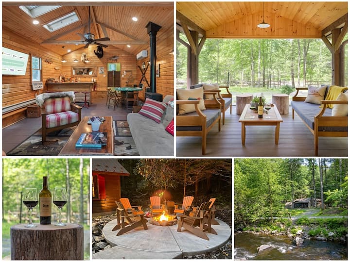Waterfront Compound - Fire Pit, Fishing & Hiking - Bushkill, PA