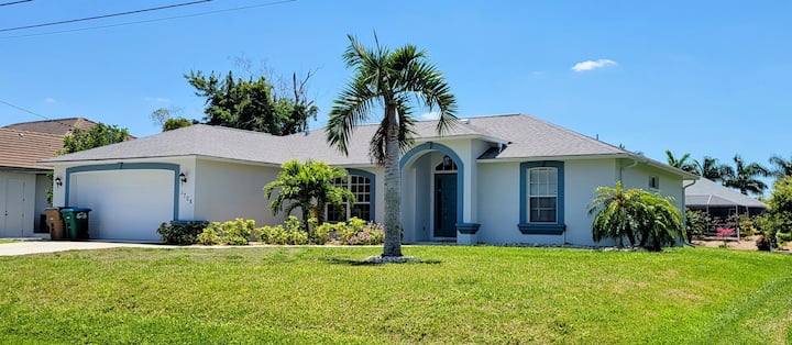 Gulf Access Water View  Pool Oasis - Cape Coral, FL