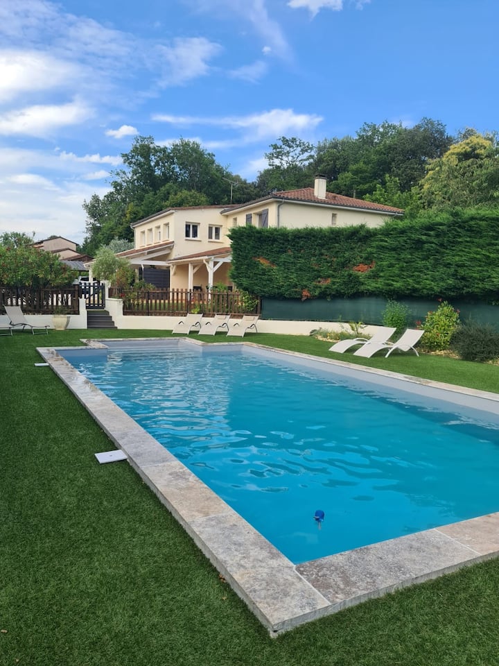 Grande Villa Avec Piscine, Gite Pech & Mirabelle - Sarlat-la-Canéda