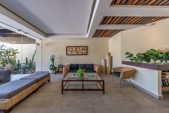 The Two Oasis • 3condos 6br • Pool Jacuzzi & Gym - Cozumel