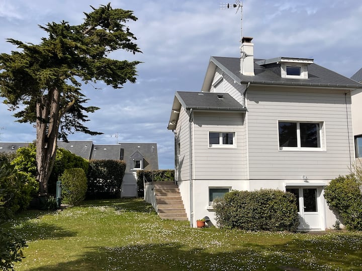 Villa Chaleureuse Vue Mer 50 M Plage Tout Confort - Le Mont-Saint-Michel