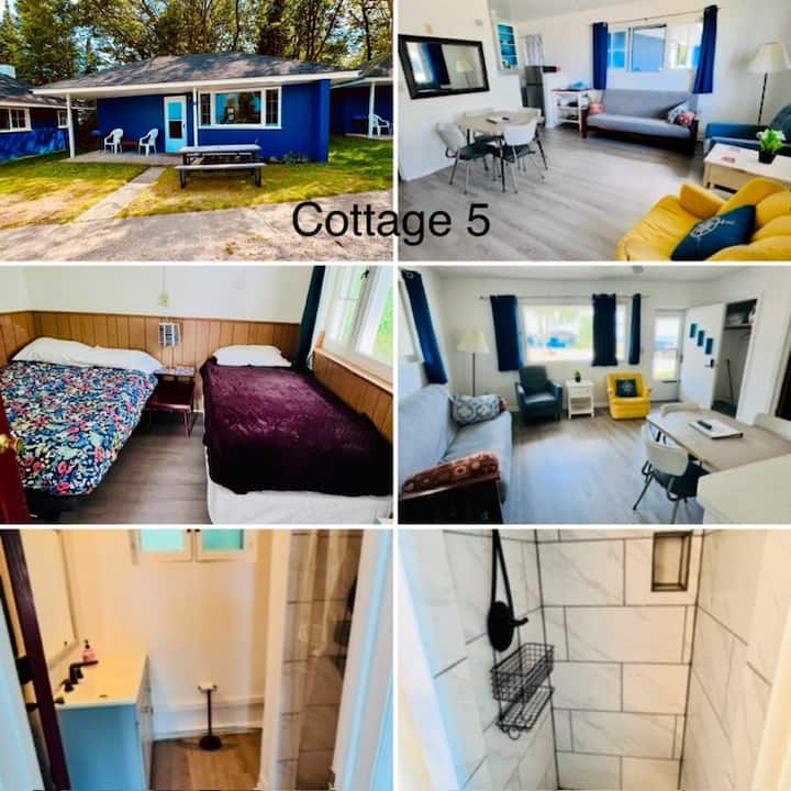 #5-1 Bedroom Cottage Beach View And Water View - Harrisville State Park, Harrisville