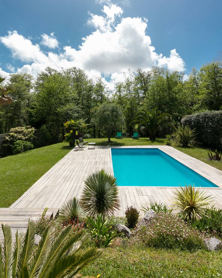 Villa à L'esprit Caraïbe à 450m De La Plage - Bidart