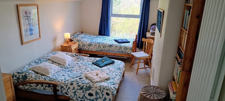 Attic Room With Single & Double Beds And Fab View - Manchester