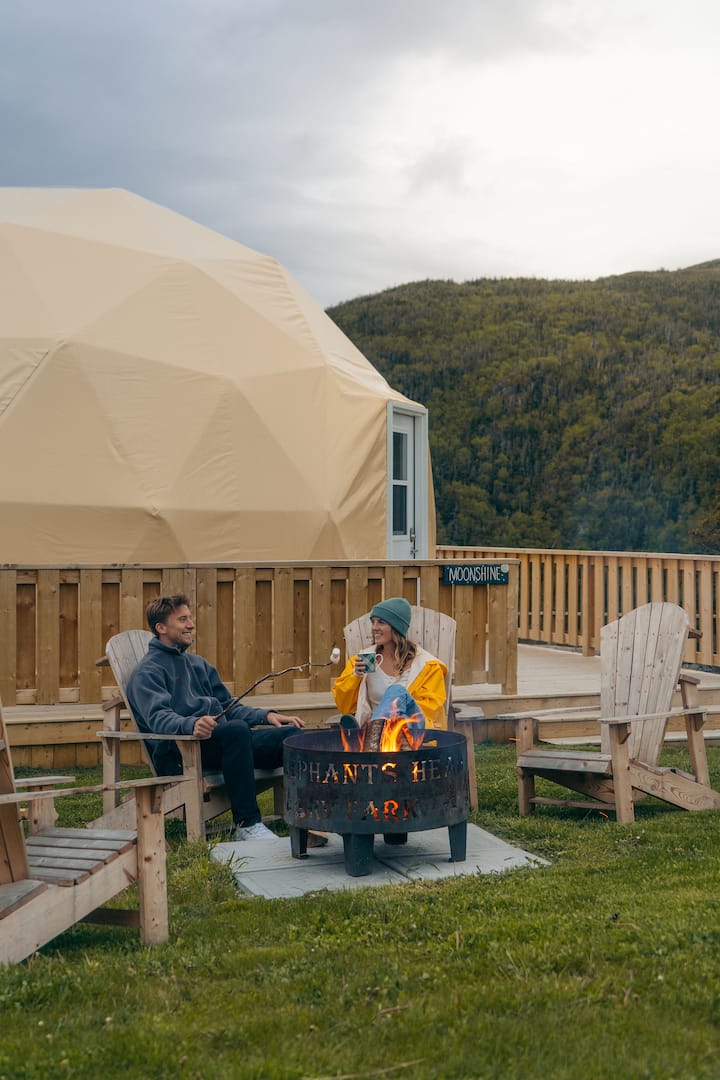 Moonshine Geo Dome - Gros Morne Glamping (3/4) - Newfoundland and Labrador