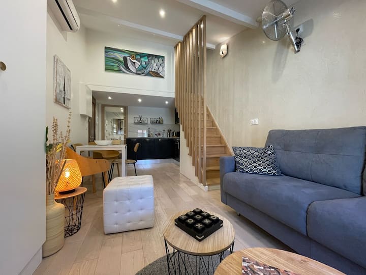 Vieil Antibes - Les Palmiers 1br Ac Wifi/fibre - Antibes