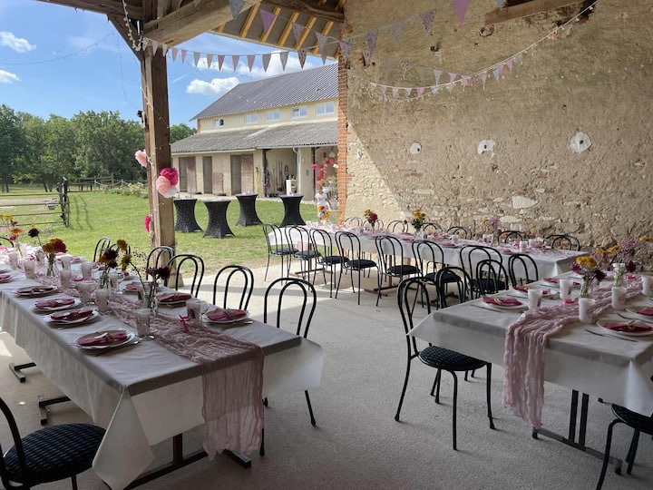 4 Gîtes Groupe Salle De Réception à La Campagne - Sully-sur-Loire