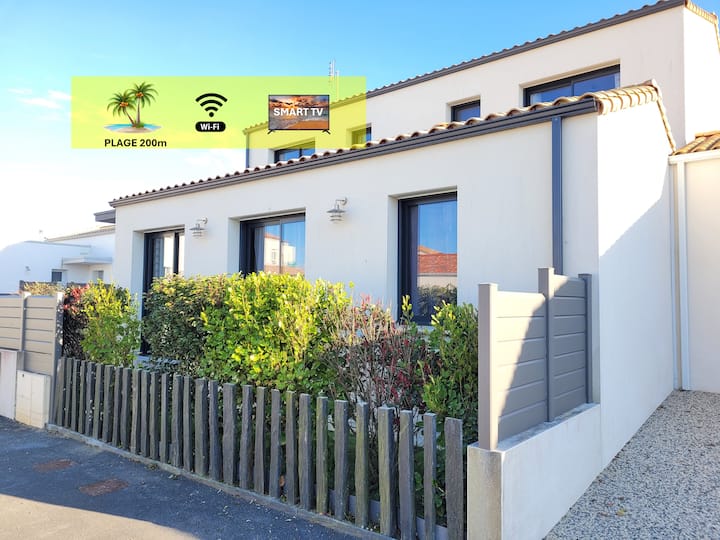 "Côté Océan"  Accès Direct Plage à 200 M à Pied ! - Saint-Hilaire-de-Riez