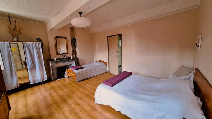 Chambre 3 Personnes - Mirepoix