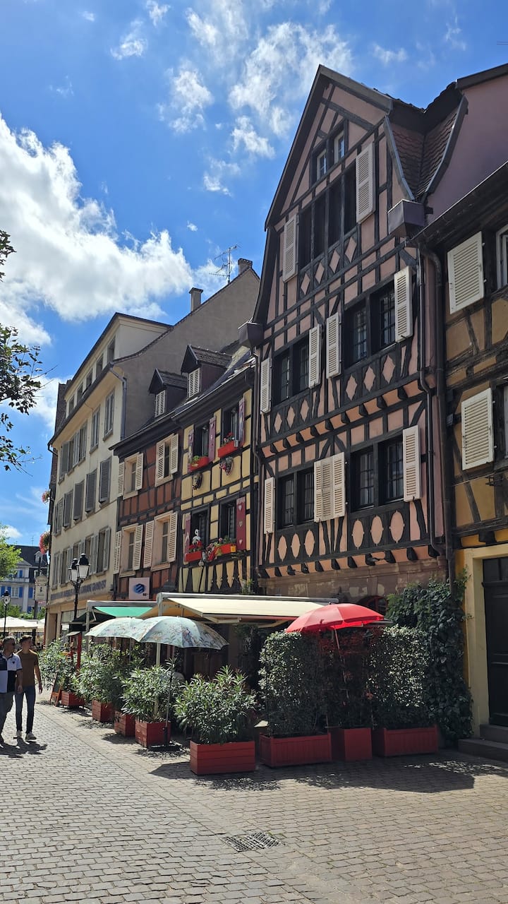 La Tour Du Rempart - Appartement T2 En Duplex - Colmar