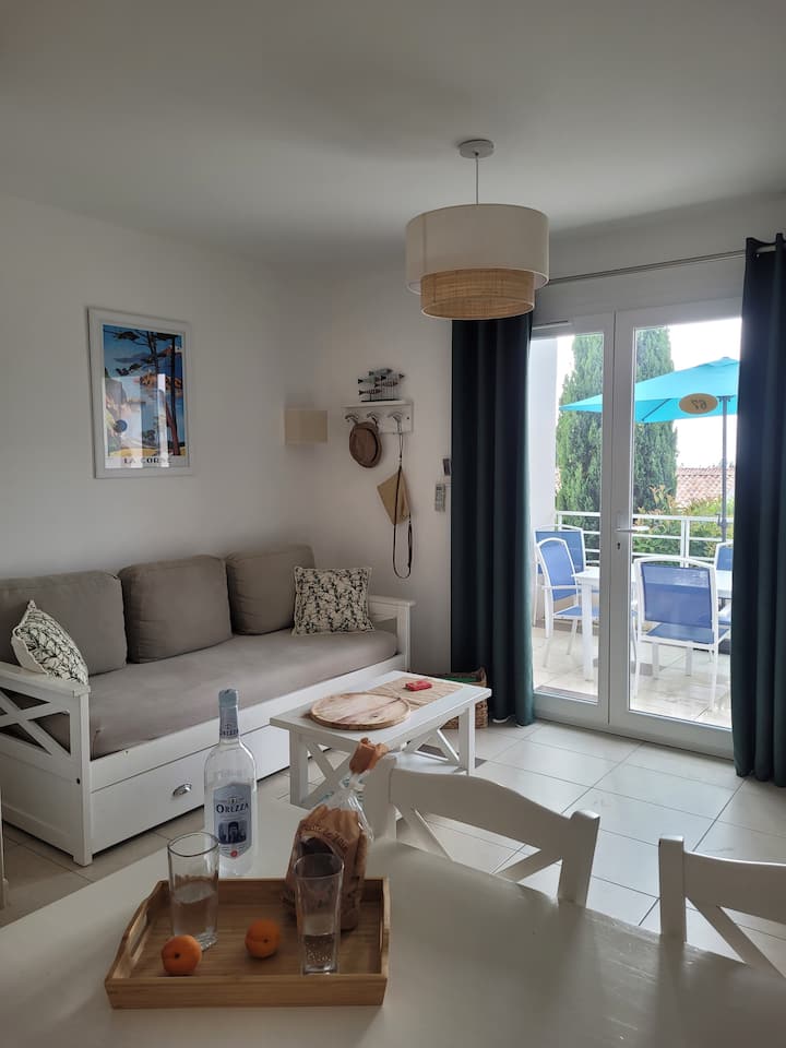 Mini-villa En Duplex 4/6 Pers Avec Piscine Vue Mer - Belgodère